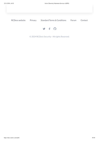 Active Directory Federation Services: OpenOTP Multi-Factor ...