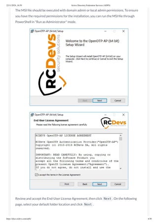 Active Directory Federation Services: OpenOTP Multi-Factor Authentication Integration with ADFS ...