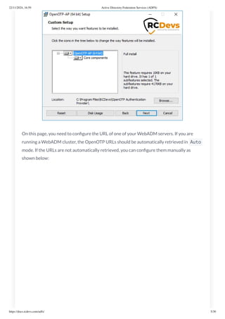 Active Directory Federation Services: OpenOTP Multi-Factor ...