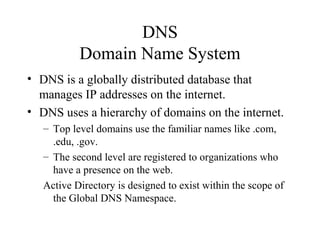 Active directoryfinal | PPT