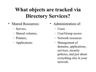 Active directoryfinal | PPT