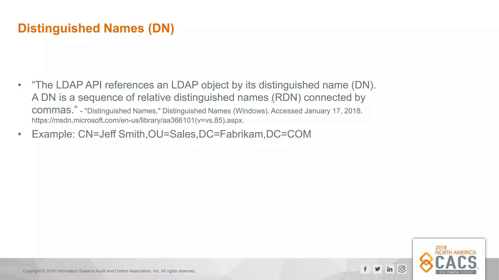 Active Directory for Auditors | PPTX