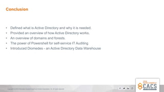 Active Directory for Auditors | PPTX