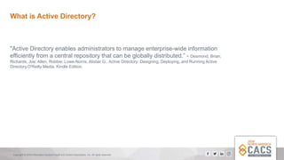 Active Directory for Auditors | PPTX