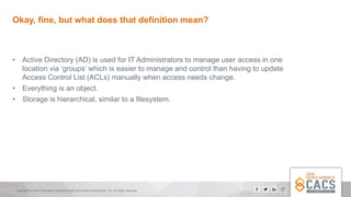 Active Directory for Auditors | PPTX