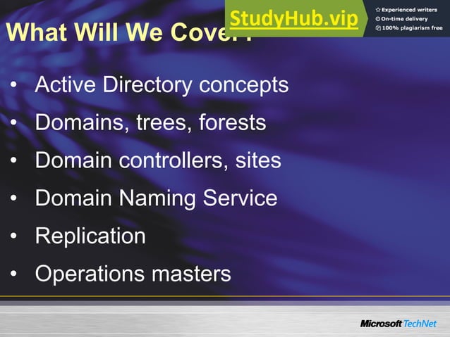 Active Directory Fundamentals | PDF