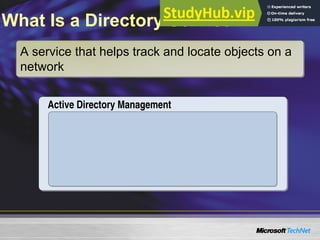 Active Directory Fundamentals | PDF