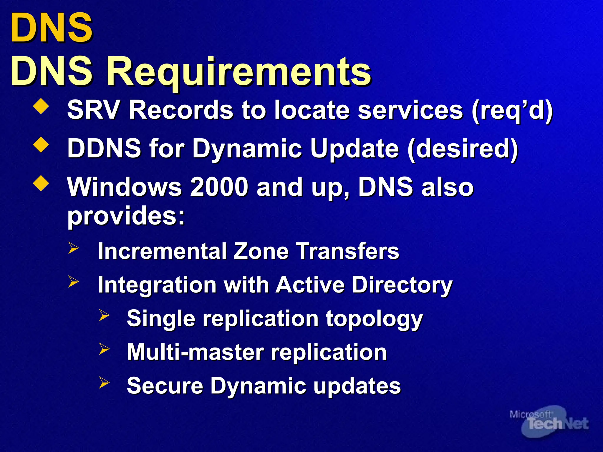 Active Directory fundamentals Presentation.ppt