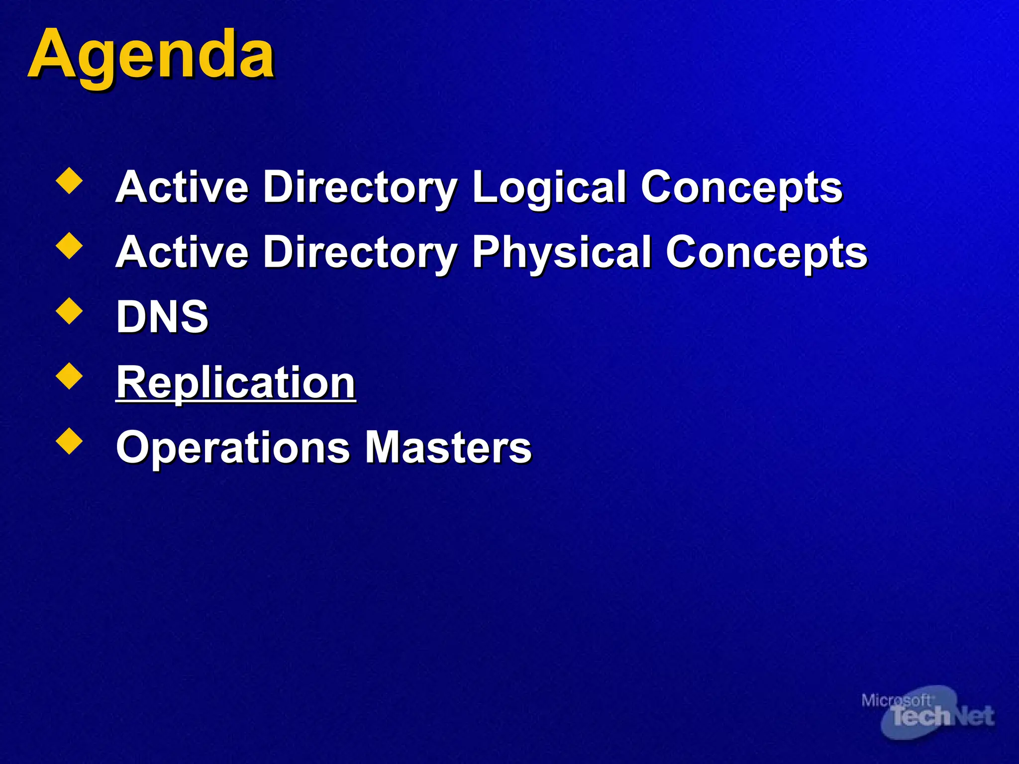 Active Directory fundamentals Presentation.ppt