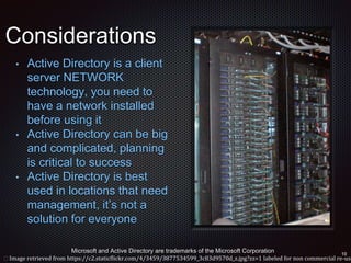 Active directory introduction | PPT
