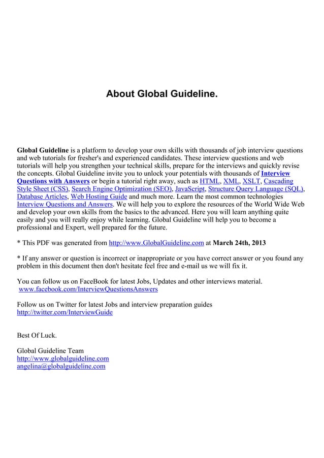 Active directory job_interview_preparation_guide | PDF