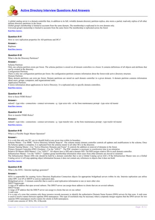 Active directory job_interview_preparation_guide | PDF