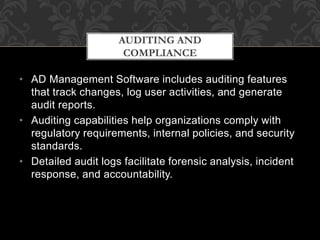 The Key to IT Efficiency: Active Directory Management Software ...