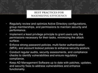 The Key to IT Efficiency: Active Directory Management Software ...