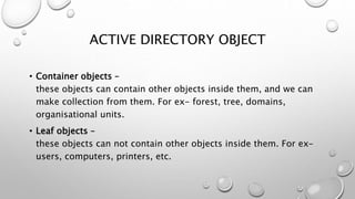 Active Directoryptx sunday.pptx