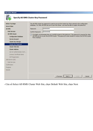Active directory rights management services | PDF