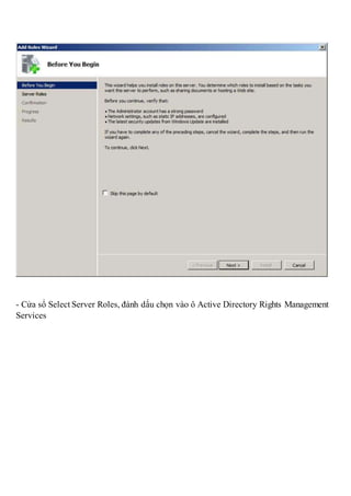 Active directory rights management services | PDF