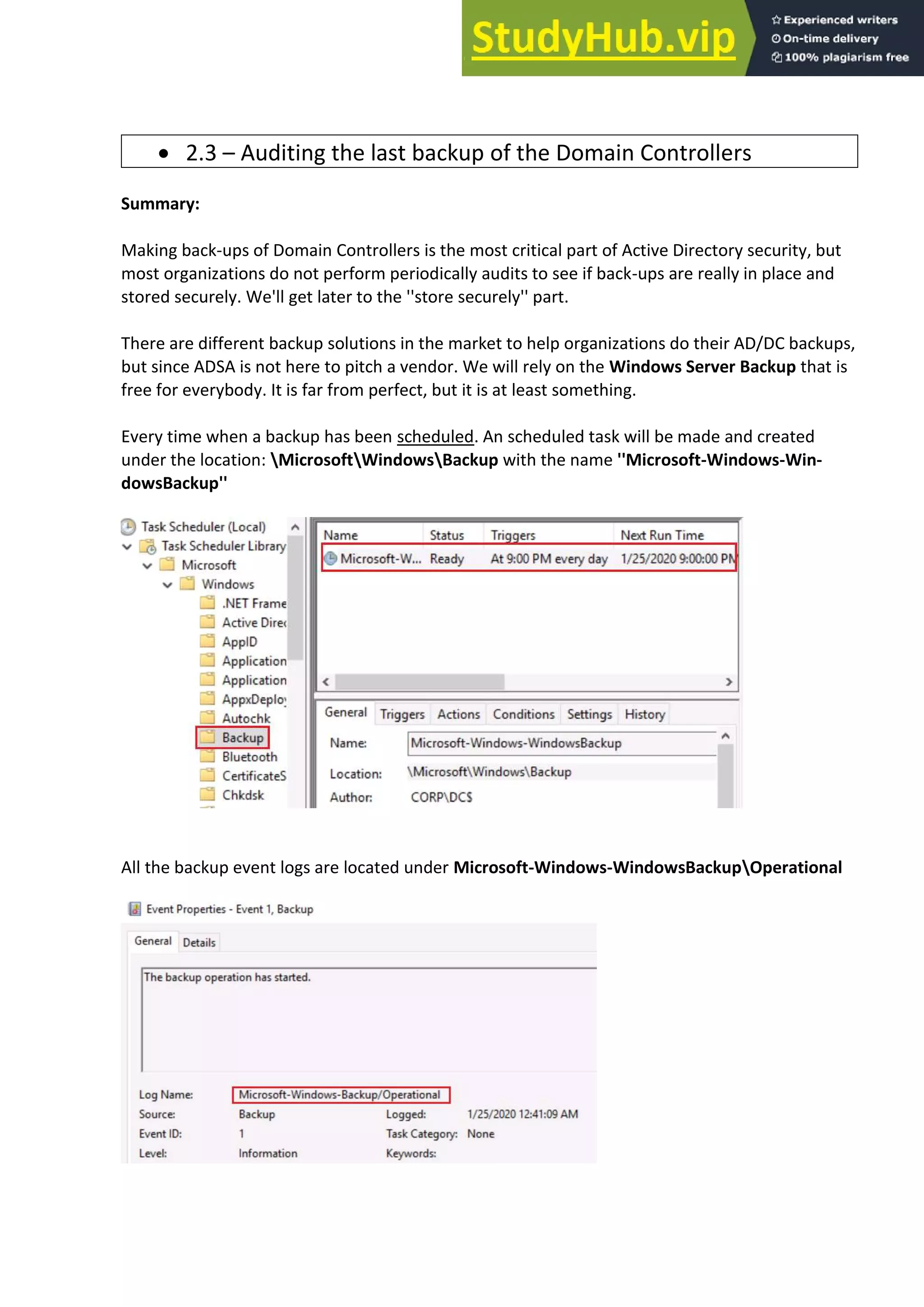 Active Directory Security Assessment ADSA | PDF