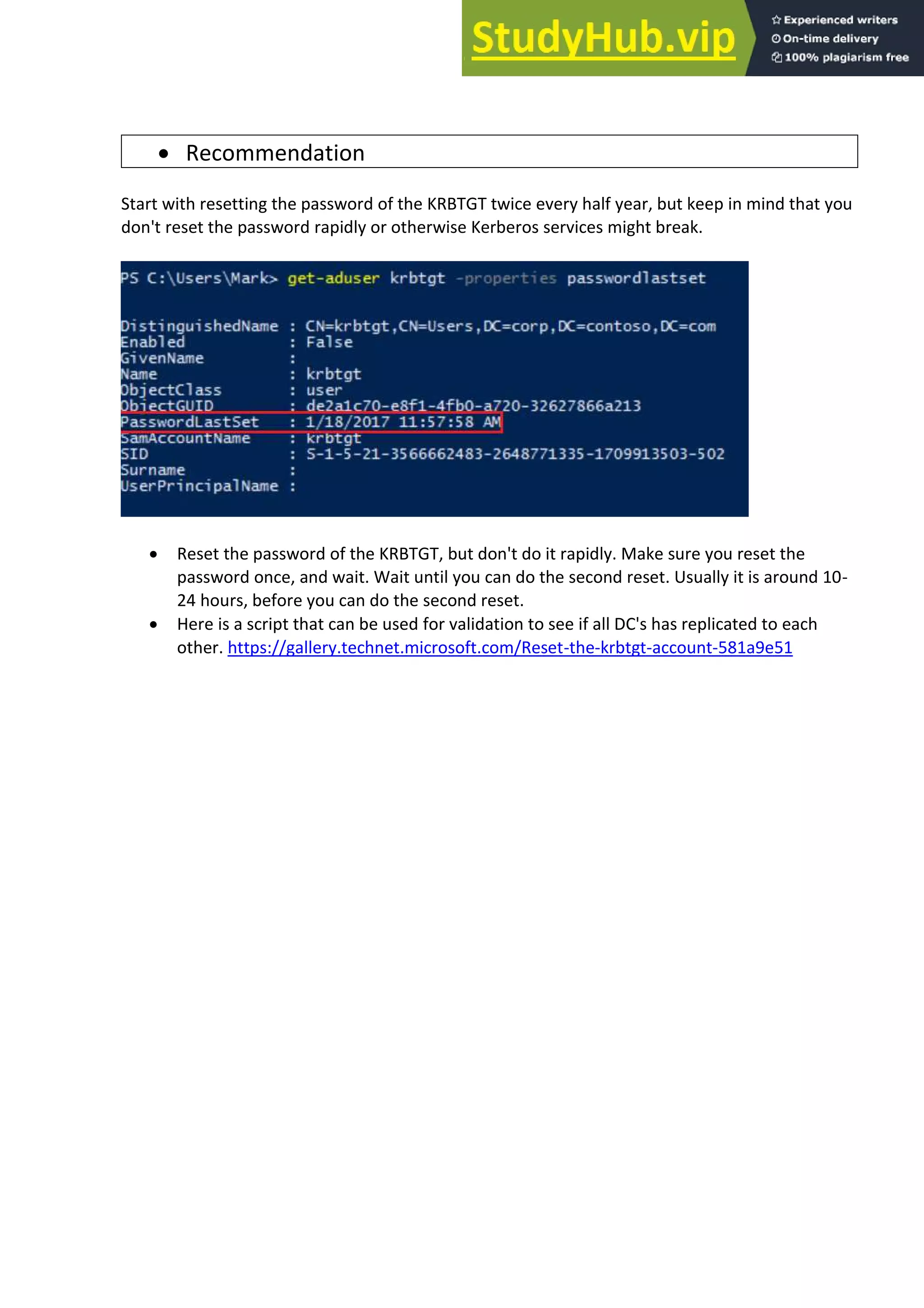 Active Directory Security Assessment ADSA | PDF