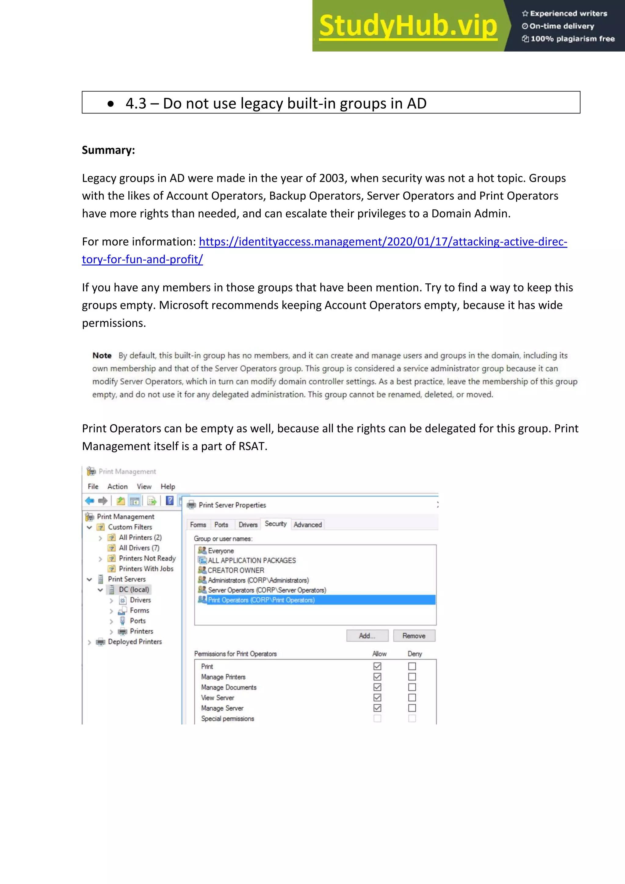 Active Directory Security Assessment ADSA | PDF