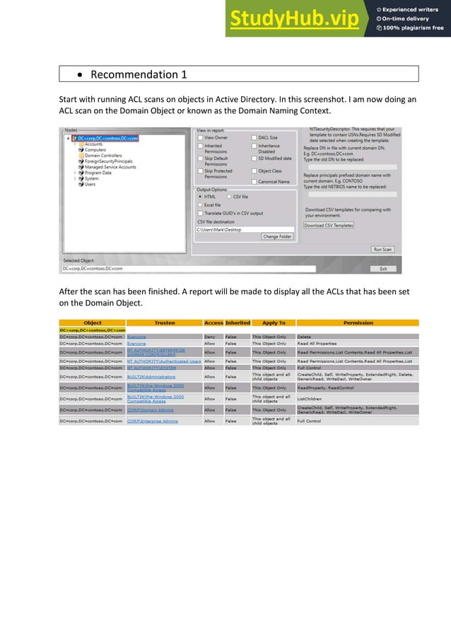 Active Directory Security Assessment ADSA | PDF