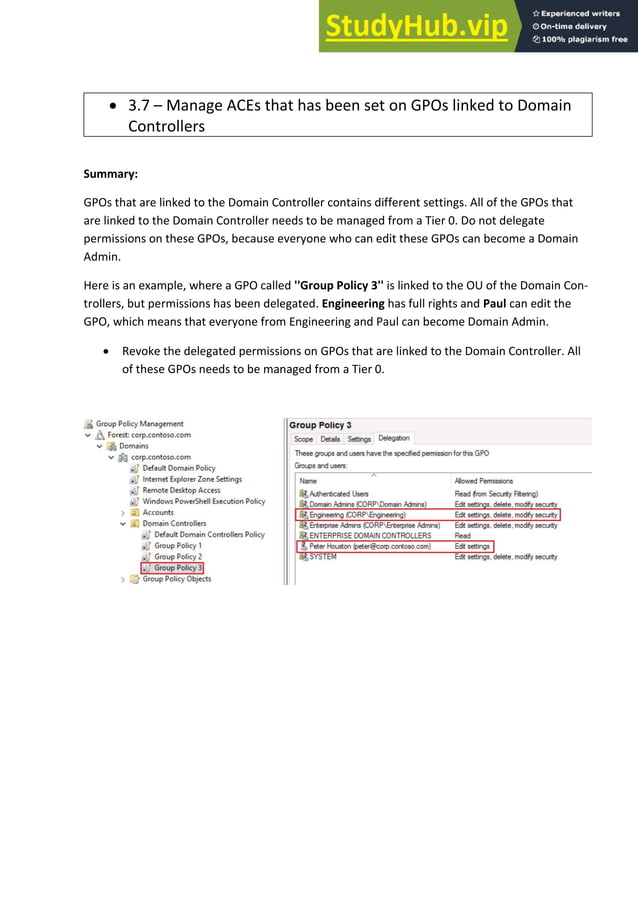 Active Directory Security Assessment ADSA | PDF