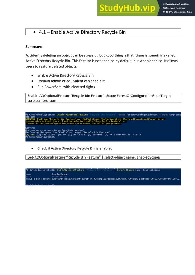 Active Directory Security Assessment ADSA | PDF