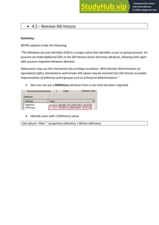 Active Directory Security Assessment ADSA | PDF