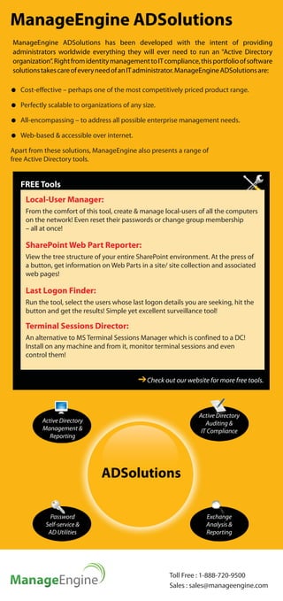 Active directory solutions brochure | PDF