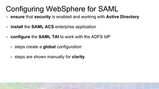 Active Directory Single Sign-On with IBM | PPTX