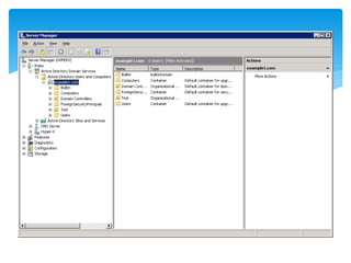 Active Directory Users and Computers.pptx