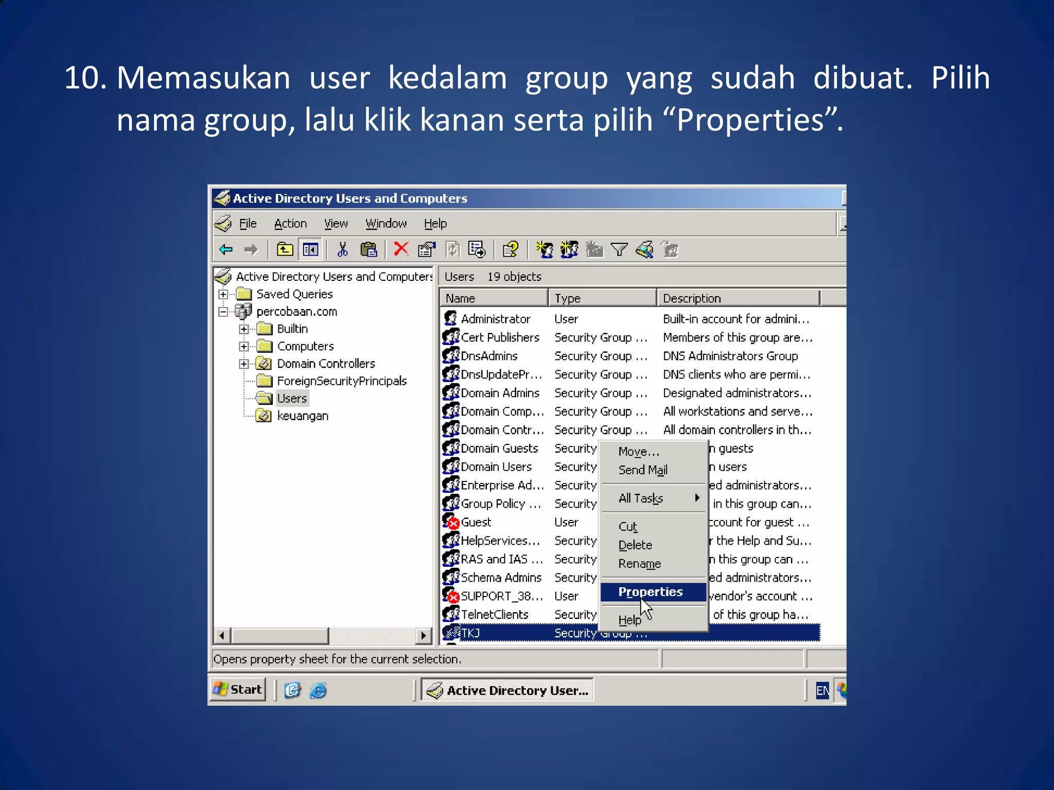 Active directory windows server 2003 | PDF