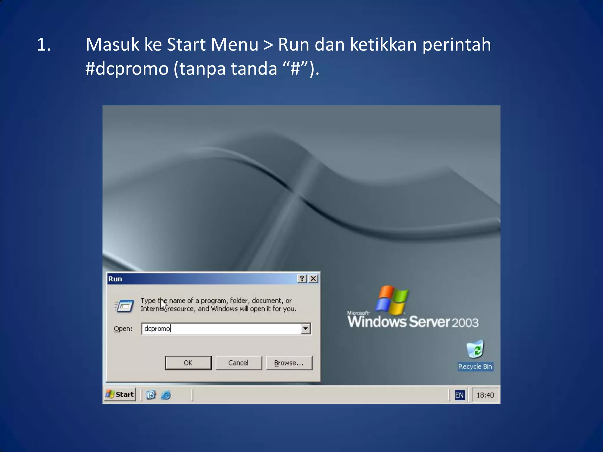 Active directory windows server 2003 | PDF
