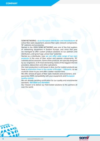 Active fiber components - tranceivers, media converters | PDF ...