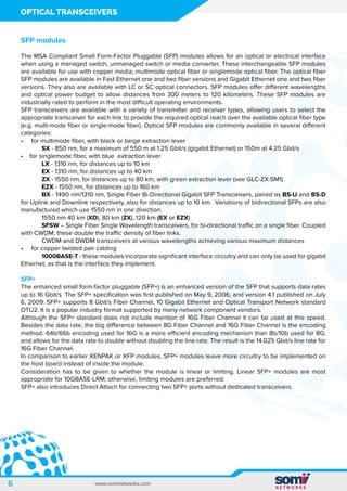 Active fiber components - tranceivers, media converters | PDF ...