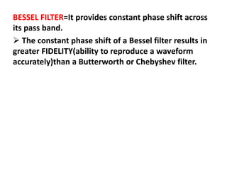 Active filter | PPTX