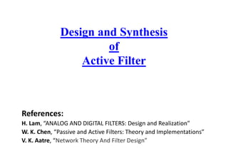 Active_Filter.pptx.pdffdffgygydhdudyddyxyddyd | PDF
