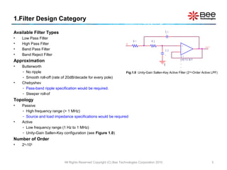 Active Filter Design Using PSpice | PPT