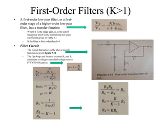 Active filters & Low Pass Filters (LMS).ppt