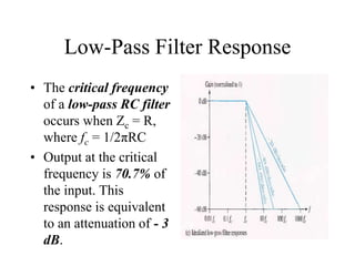 Active filters & Low Pass Filters (LMS).ppt