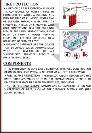 Active fire protection system | PPTX