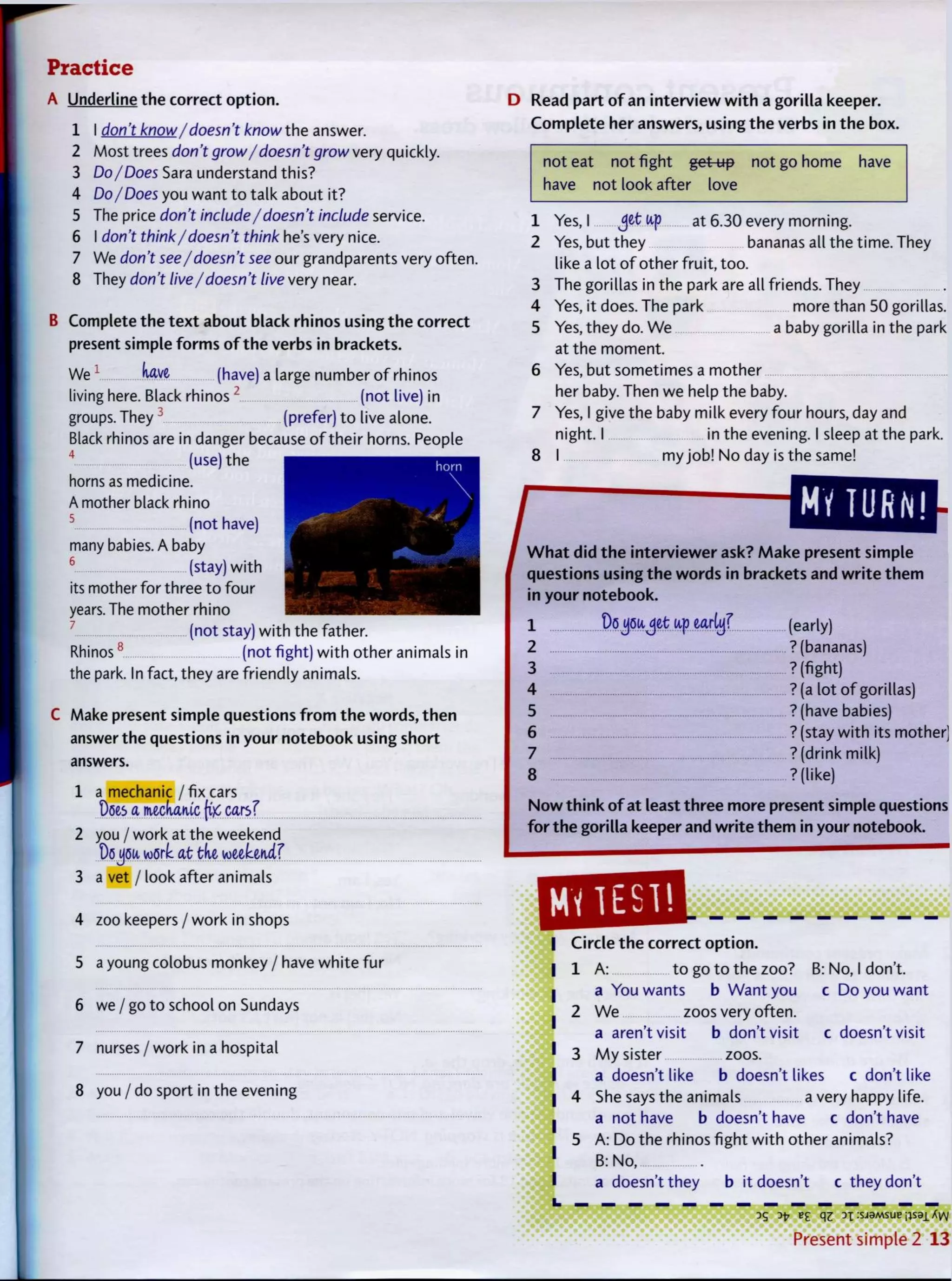 Active grammar 1 | PDF | Education