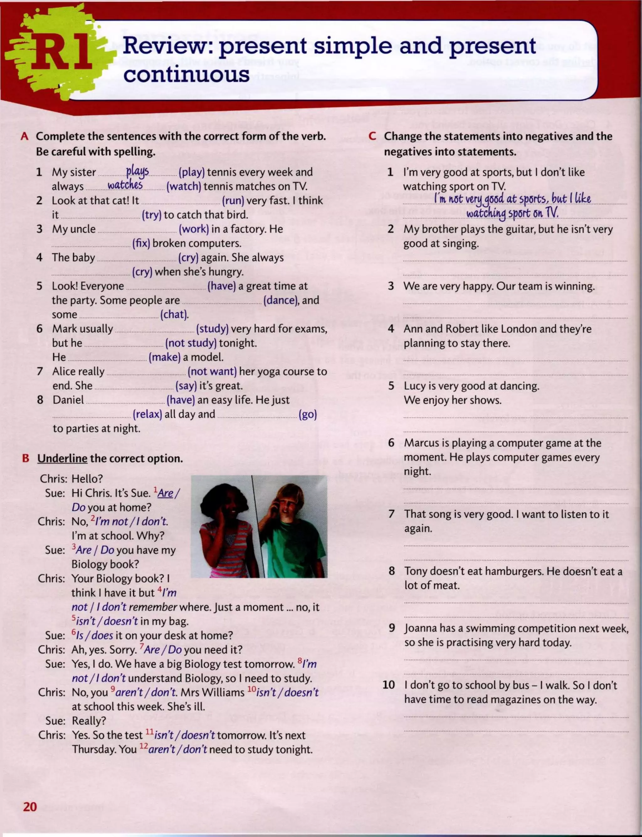 Active grammar 1 | PDF | Education