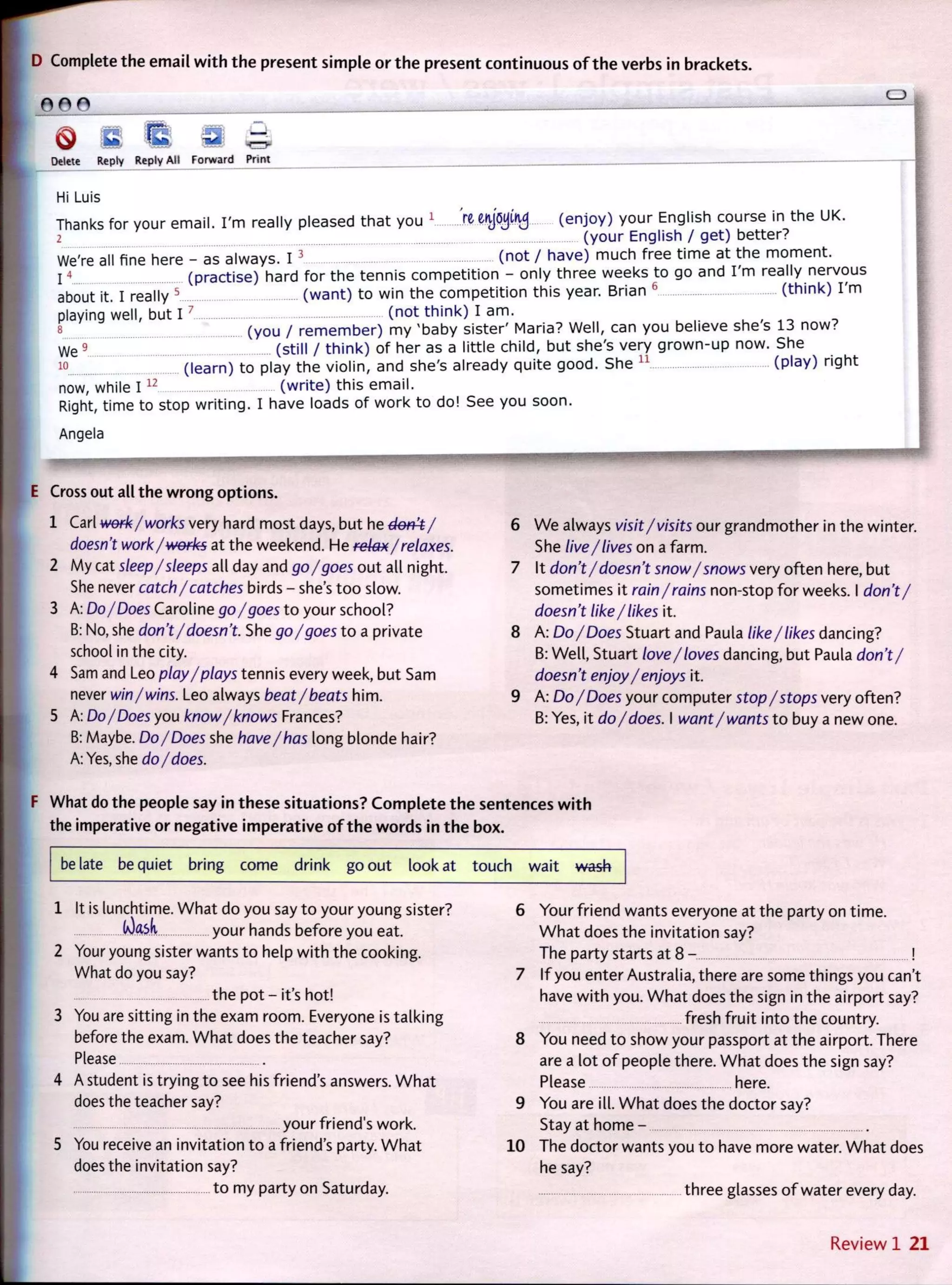 Active grammar 1 | PDF | Education