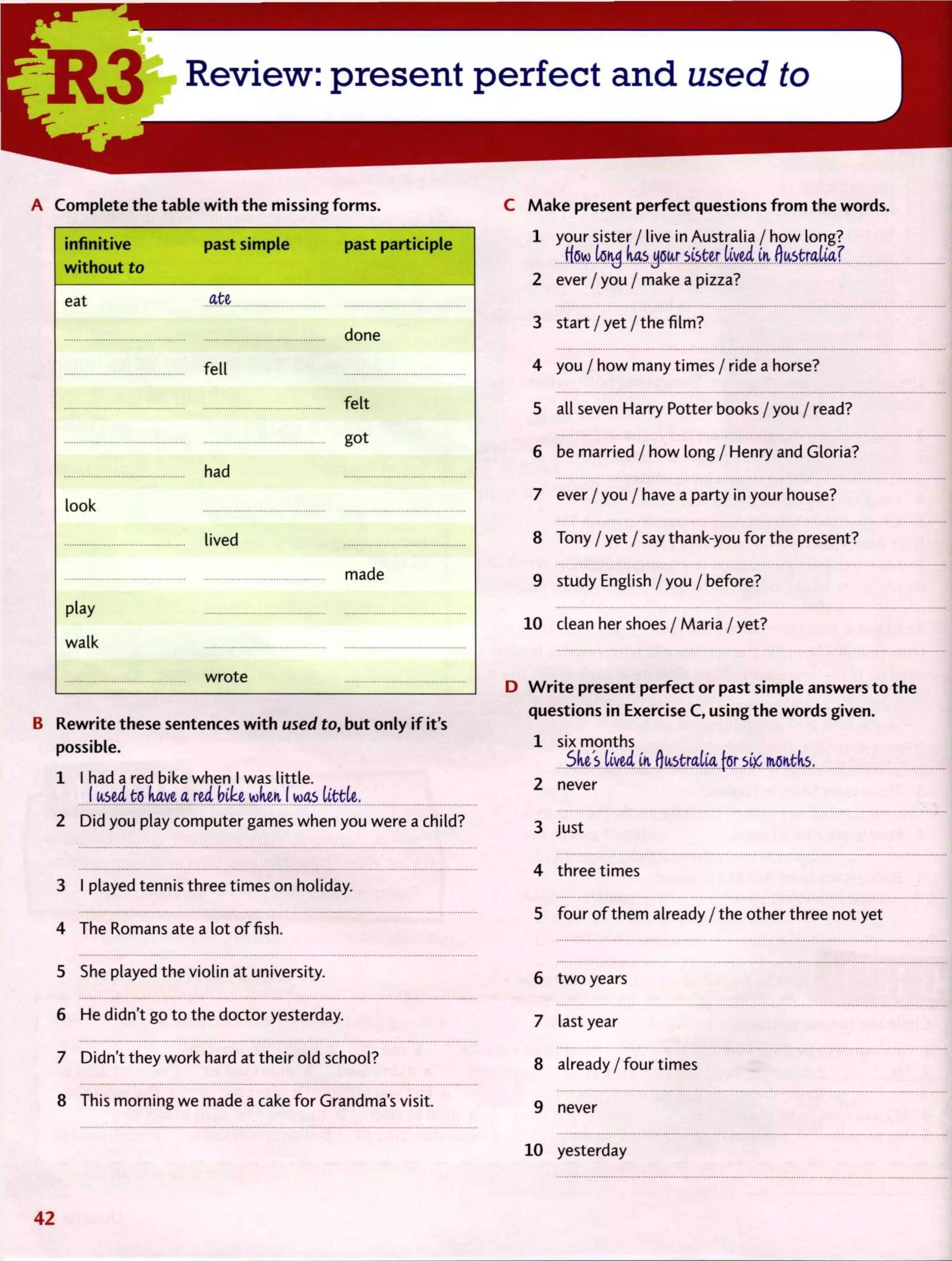 Active grammar 1 | PDF