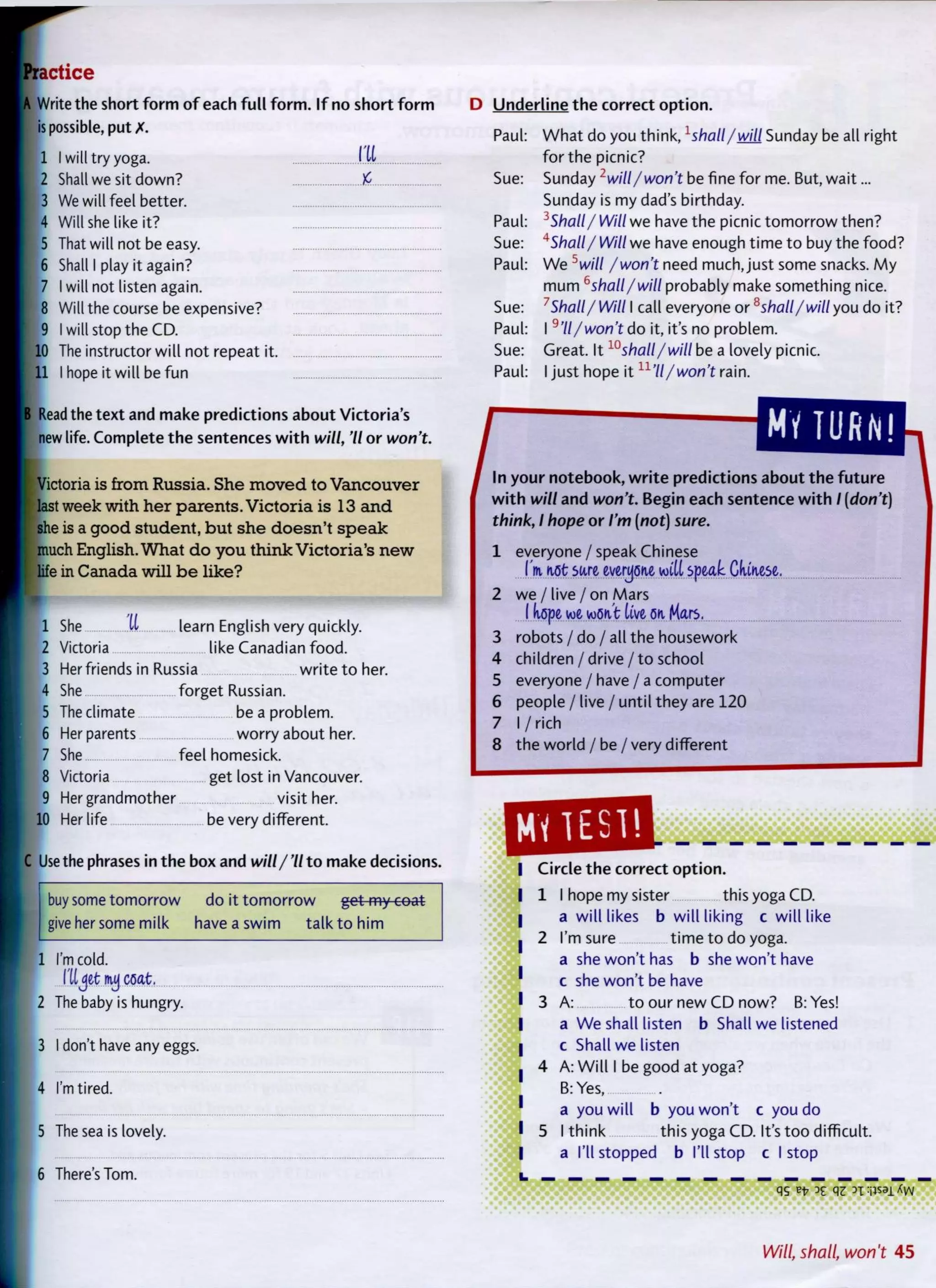 Active grammar 1 | PDF