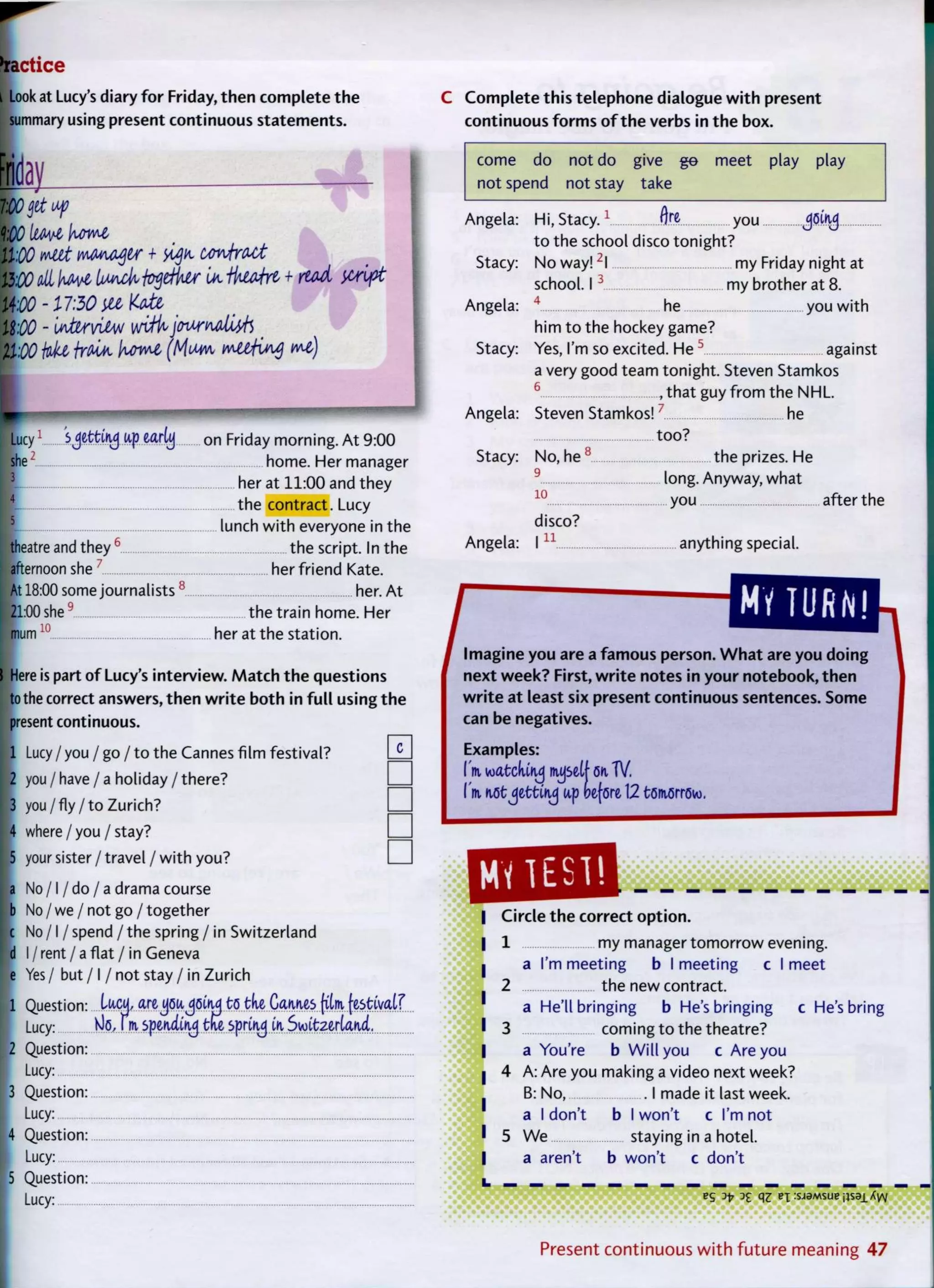 Active grammar 1 | PDF