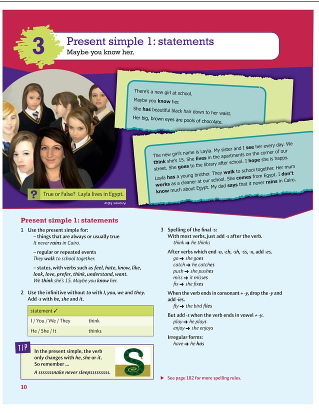 Active grammar 1 | PDF | Education