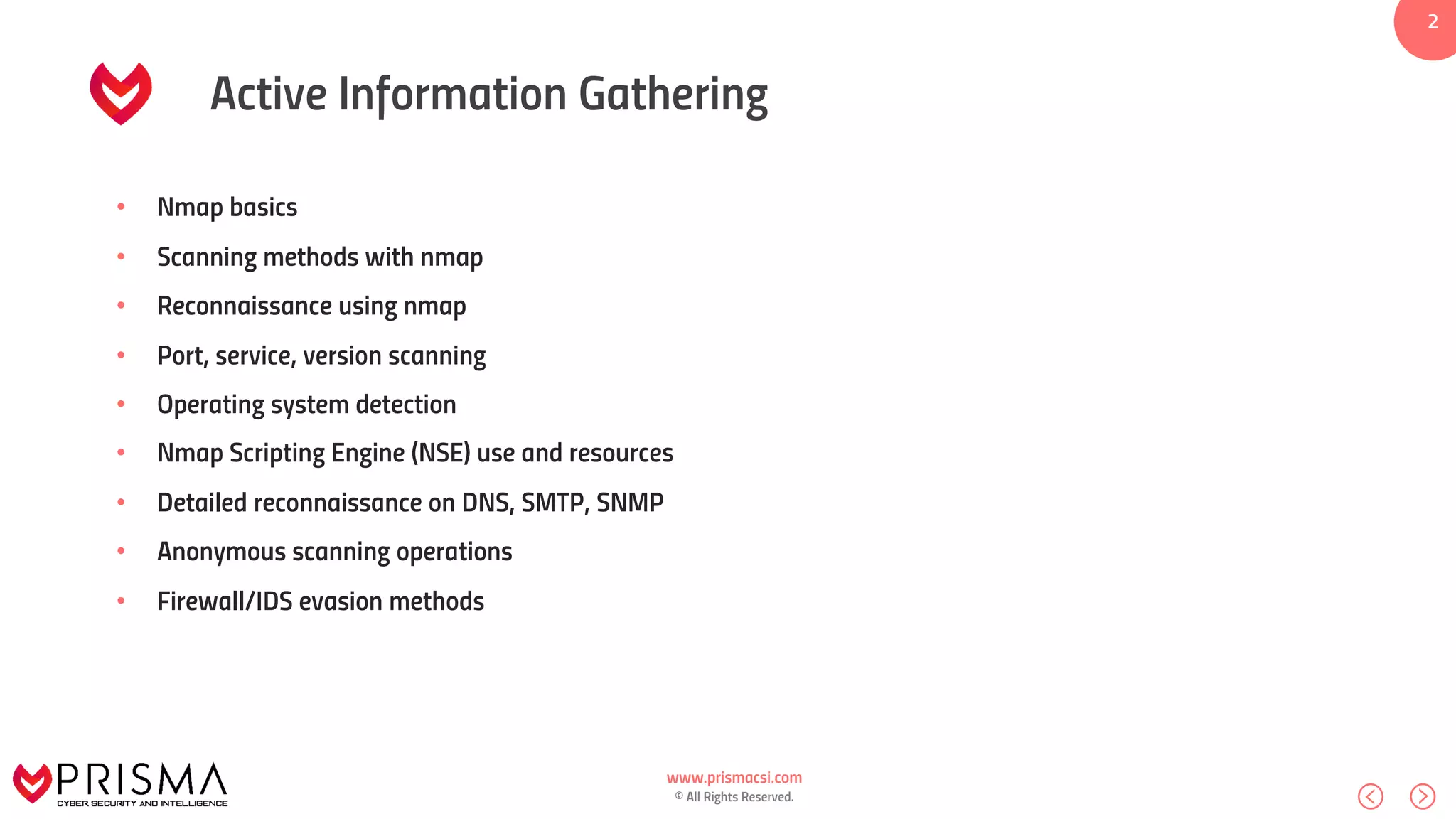 Practical White Hat Hacker Training - Active Information Gathering | PDF