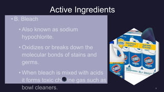 Active Ingredients of Cleaning products at Home.pptx